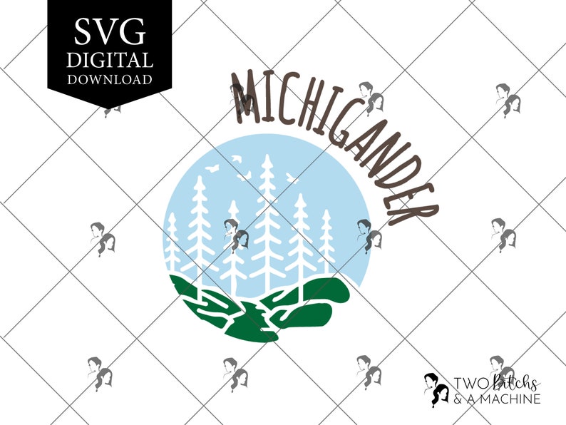 Michigander Park Woods SVG Digital Download, Svg Files for Cricut - Etsy