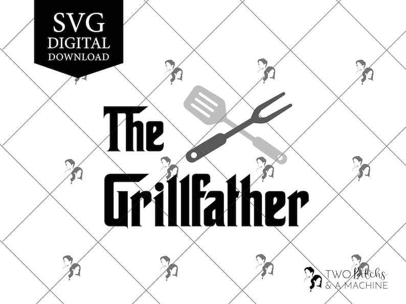 The Grillfather DAD SVG Digital Downlod, Svg Files for Cricut - Etsy