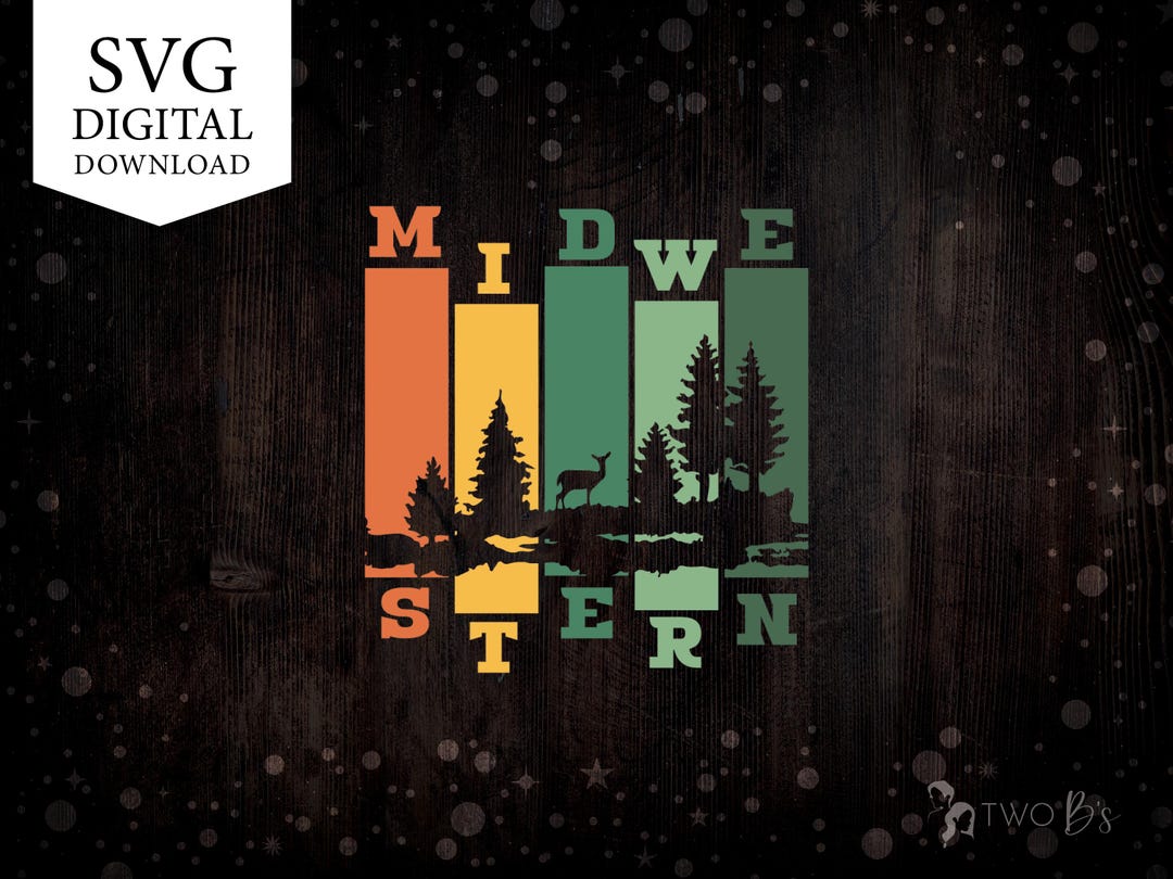 Midwestern SVG Digital Download, Svg Files for Cricut - Etsy