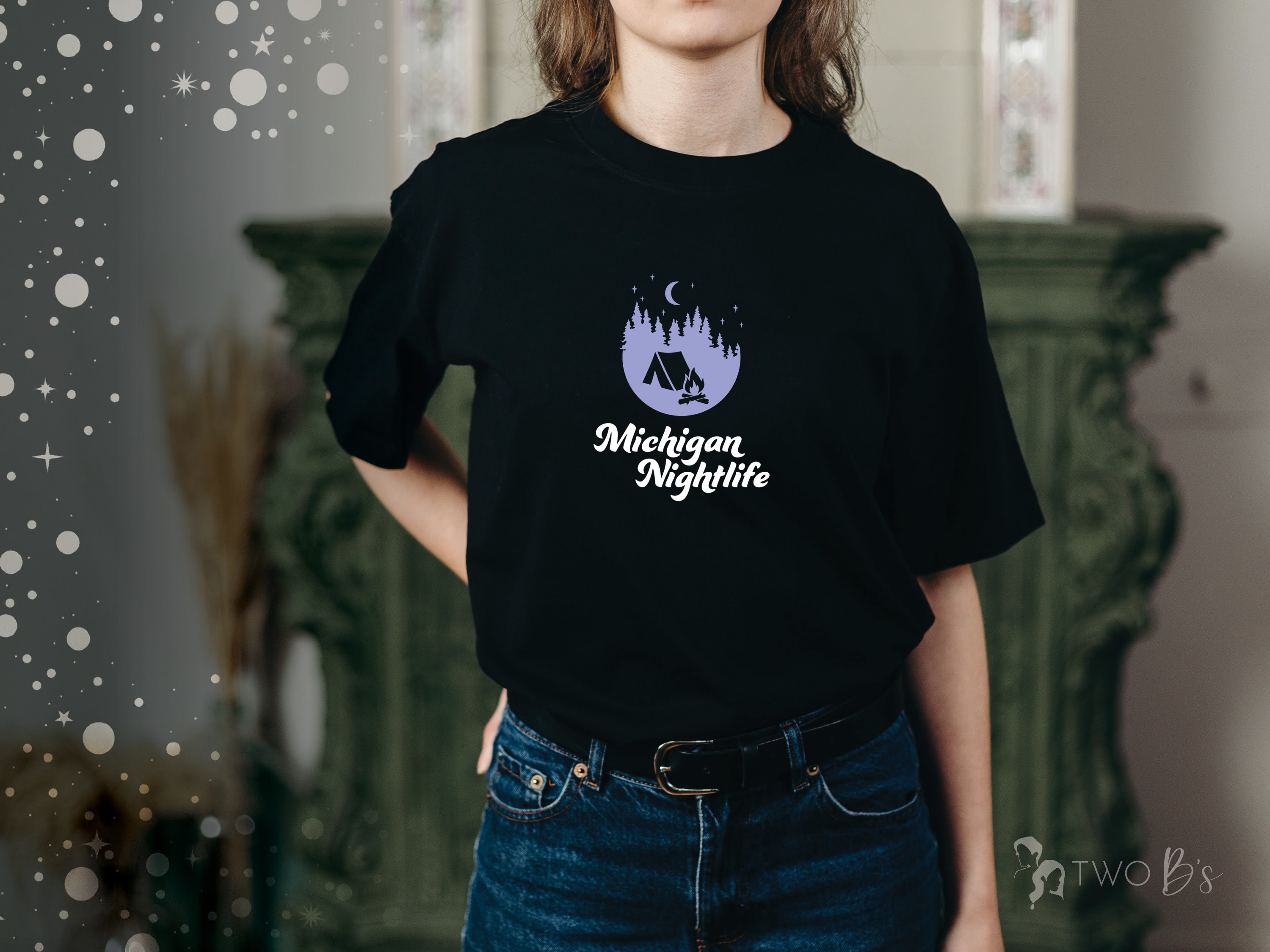 Michigan Camping Decal, Nightlife Svg for Cricut, Digital Download - Etsy