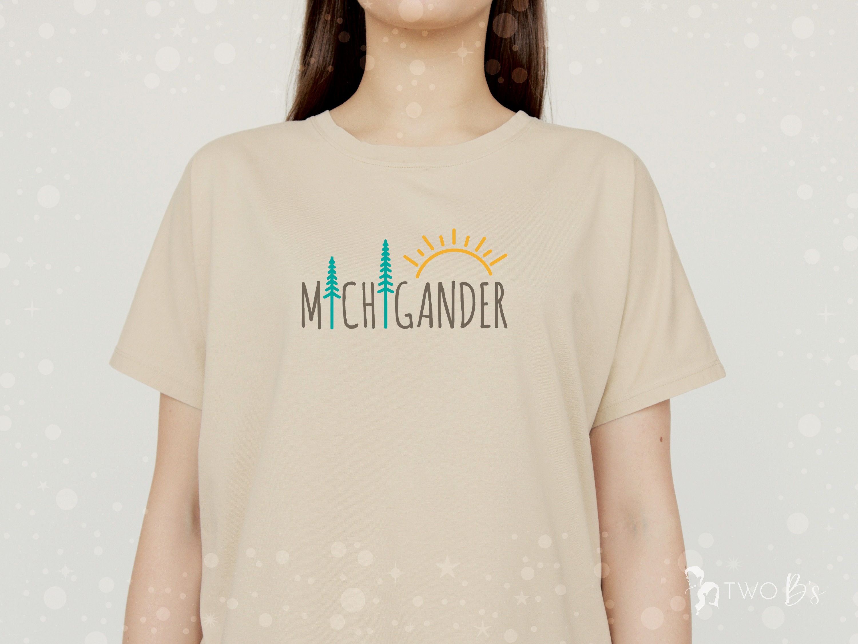 Michigander Tree Sun SVG Digital Download, Svg Files for Cricut - Etsy