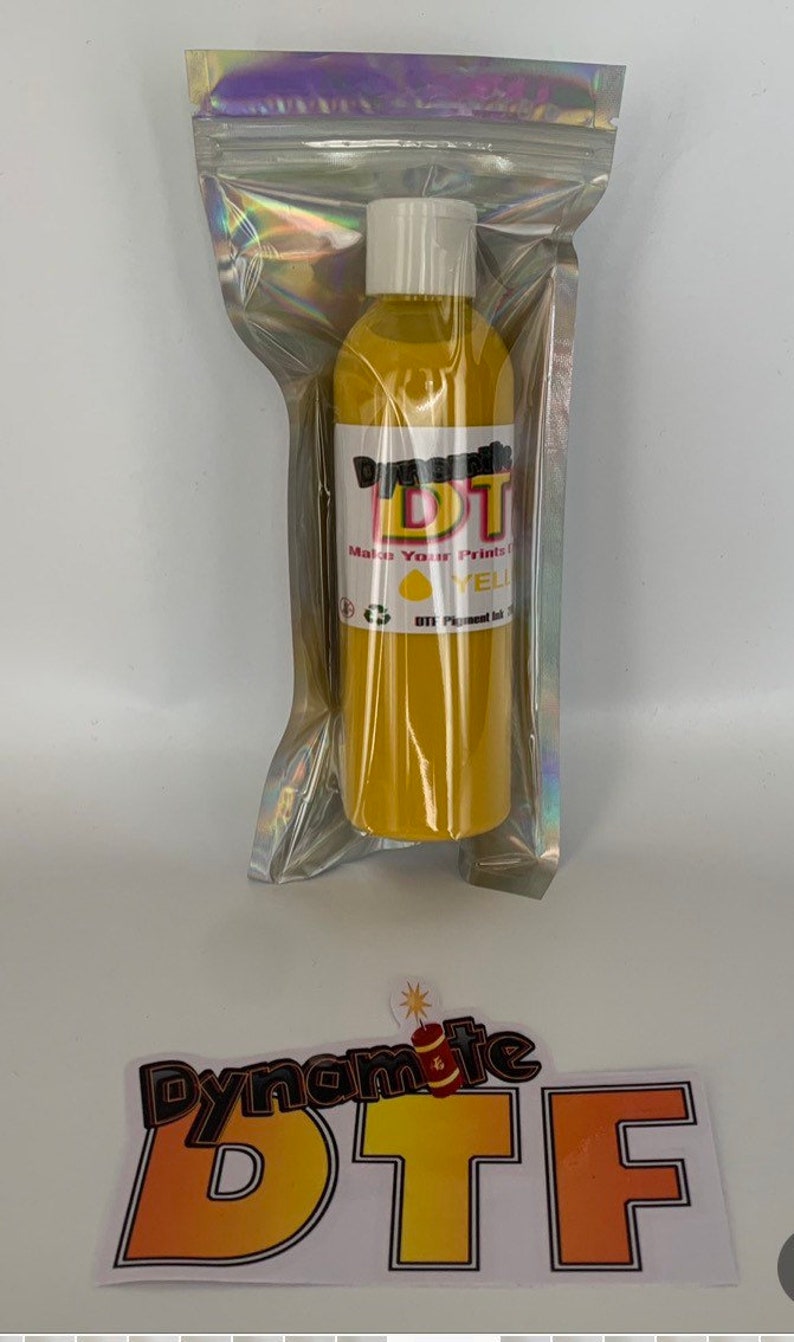 Yellow. Dynamite DTF Ink for DTF Printersepson Printer 1 - Etsy