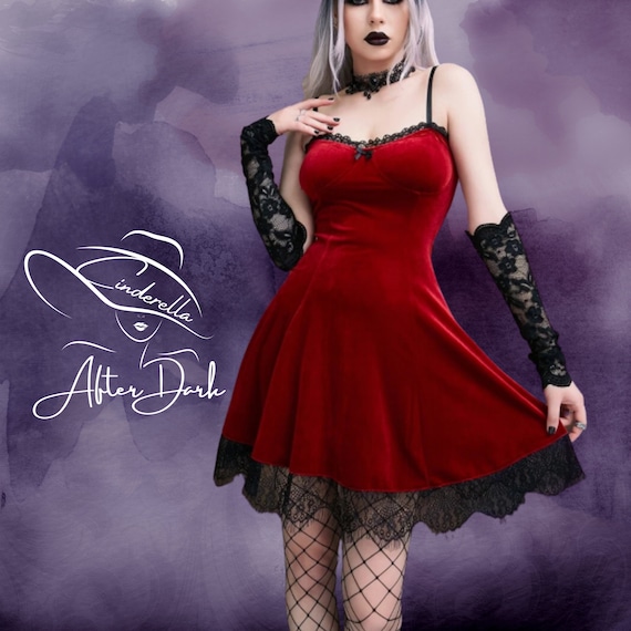 Red Gothic Dresses