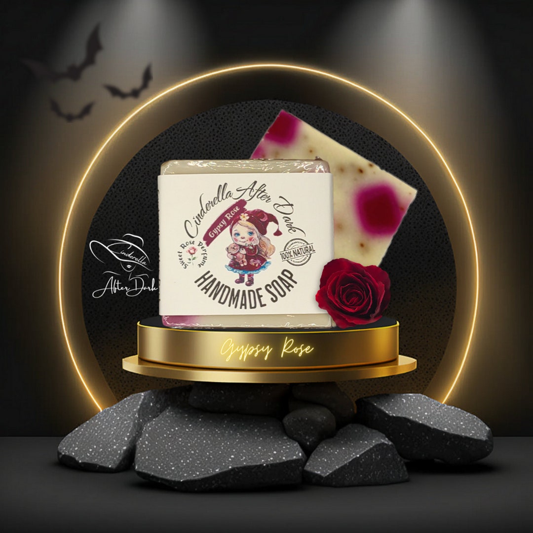 Gypsy Rose Artisan Soap Bar Sweet Rose With Musky Undertones Rose Petal ...