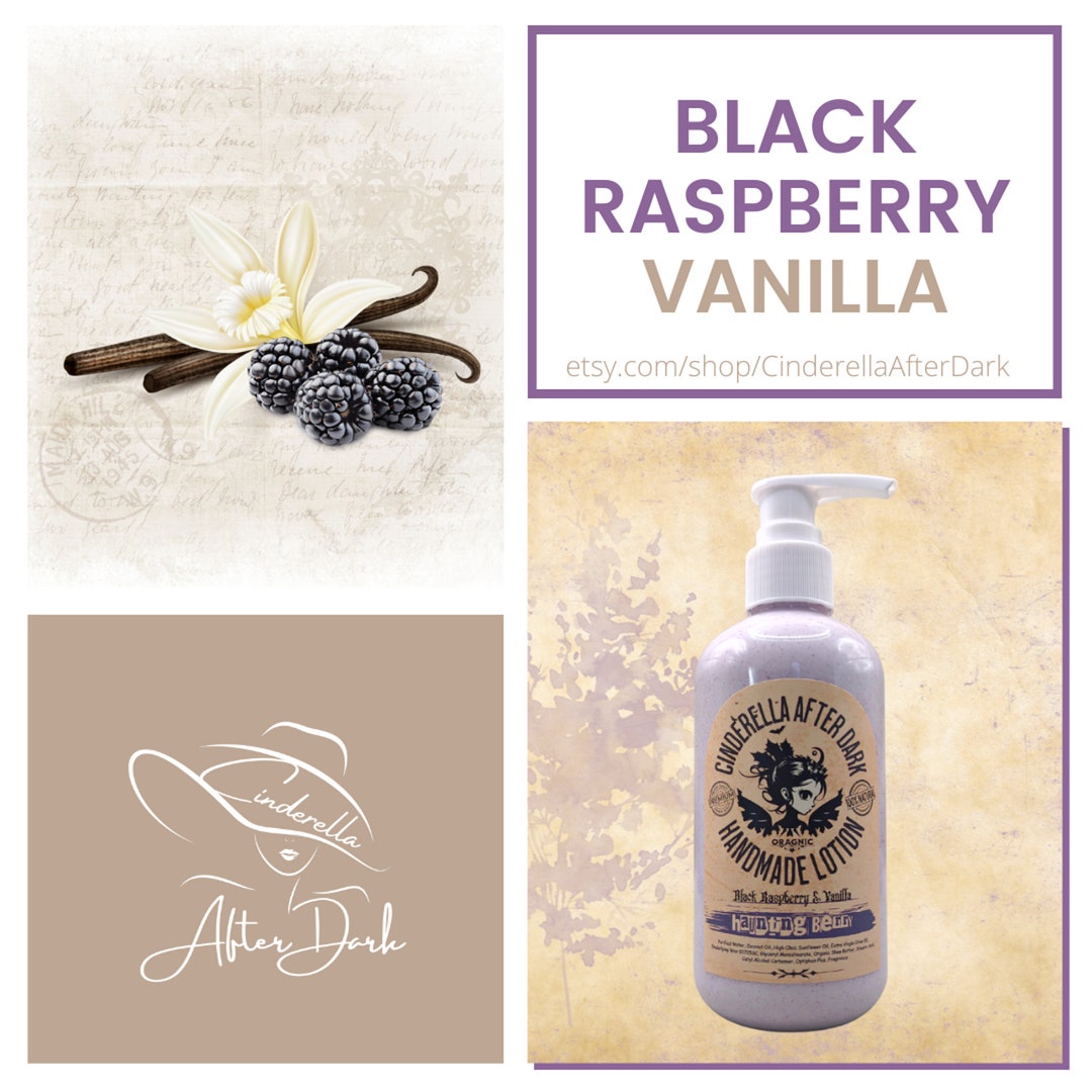 Black Raspberry Vanilla 8oz Lotion Handcrafted in Small Batches Quality ...