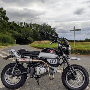 Monkey Bike 125 Air Box Decals | Mini Moto | Monkey Bike | Custom Vinyl ...