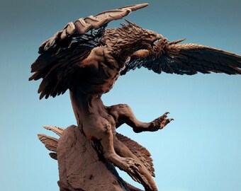 Eel Hydra 3D Printed / Miniature / Tabletop / Fantasy / D&D - Etsy