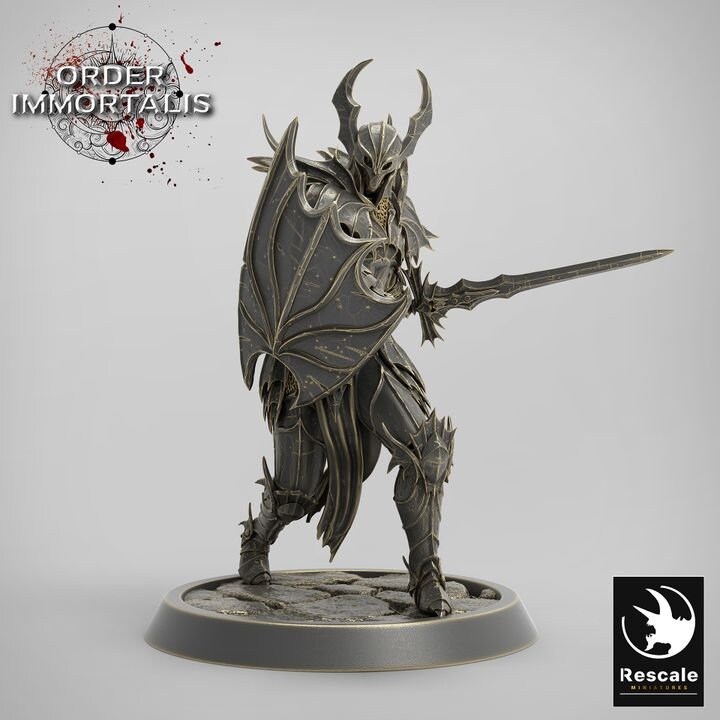Blood Knight Sword Selection 3D Printed / Miniature / Tabletop ...
