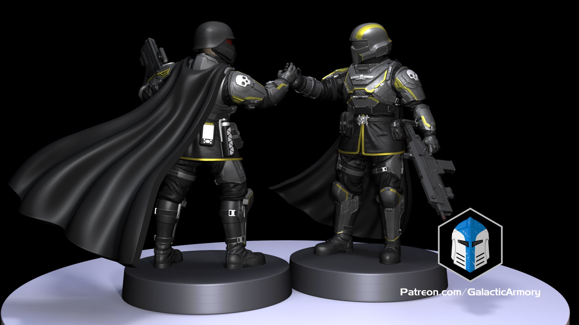 HELL DIVERS 3D Printed / Miniature / Tabletop / Sci-fi / DEMOCRACY ...