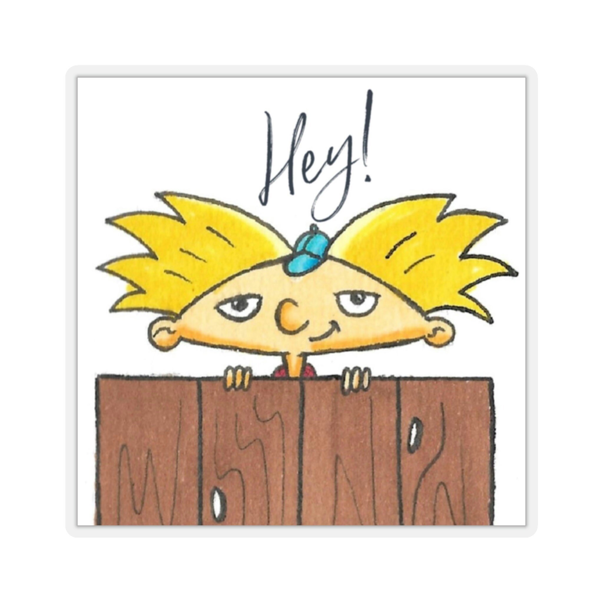 Hey! Arnold Sticker - Etsy