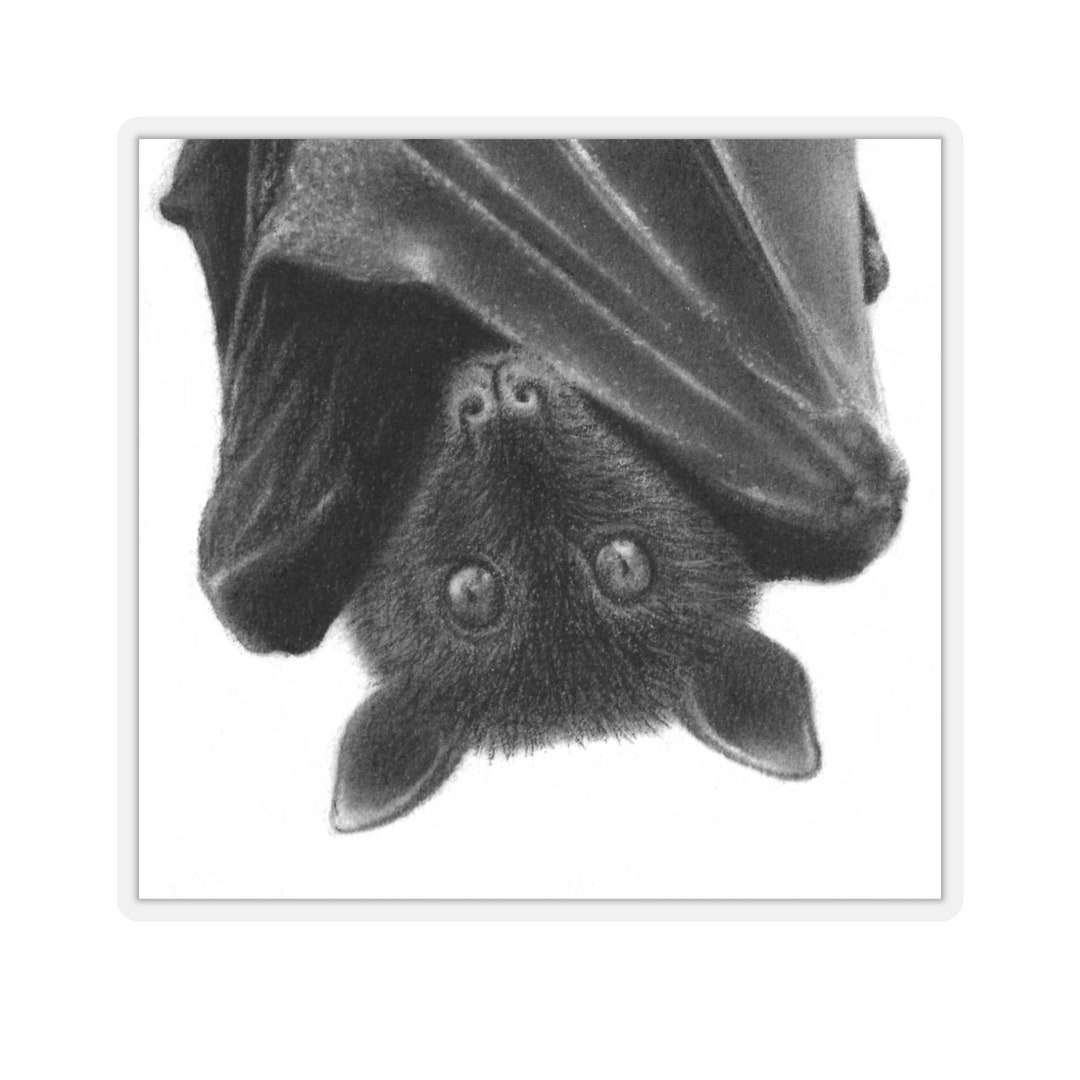 Bat Sticker - Etsy