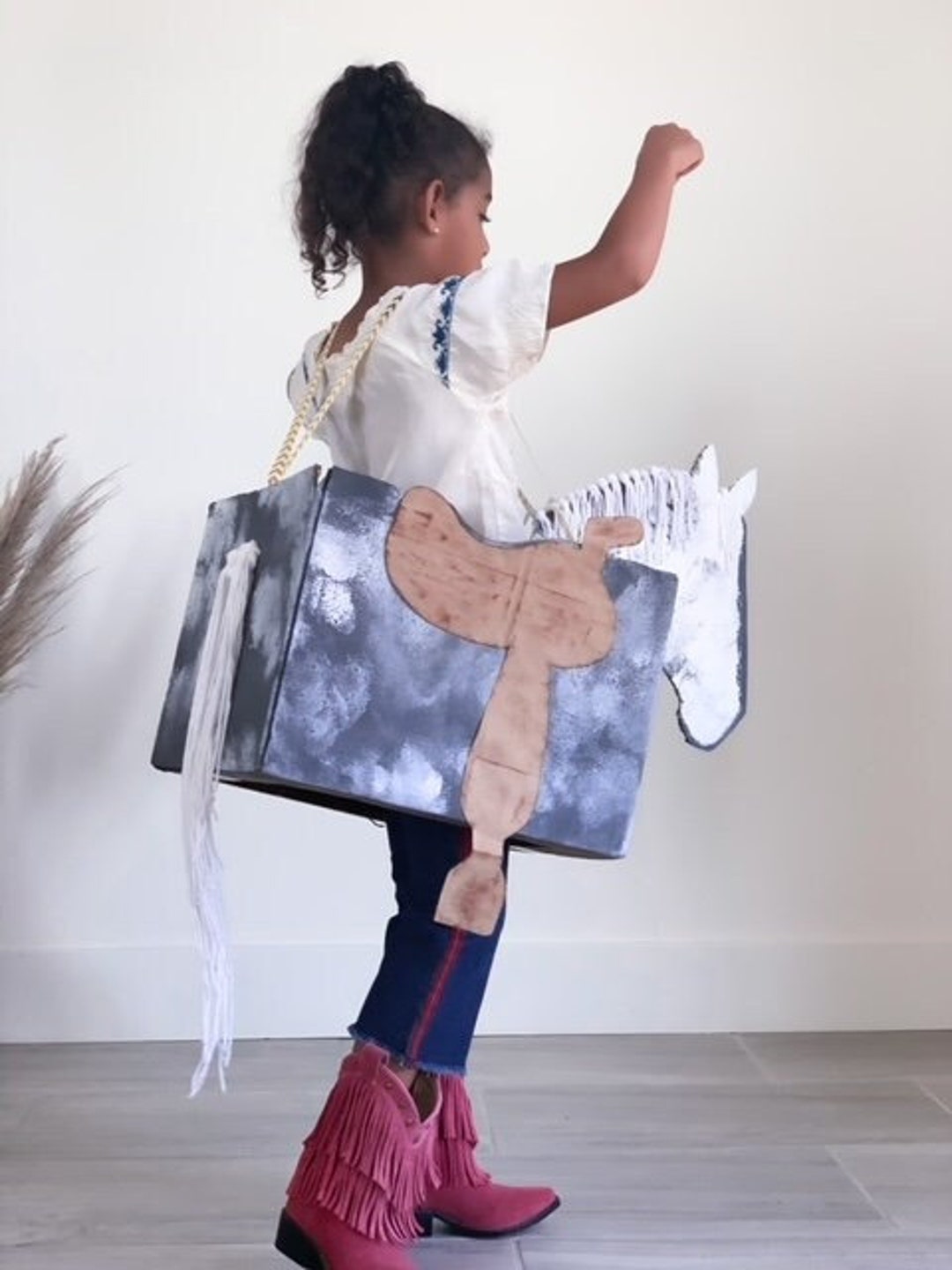 DIY Cardboard Box Horse Costume: Printable PDF Craft Project - Etsy