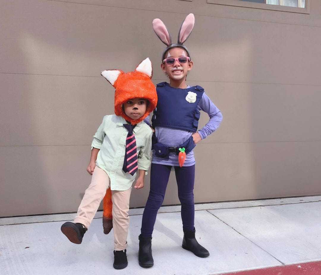 Zootopia Nick Wilde Fox Inspired Costume Accessories Fox Cap and Tail ...