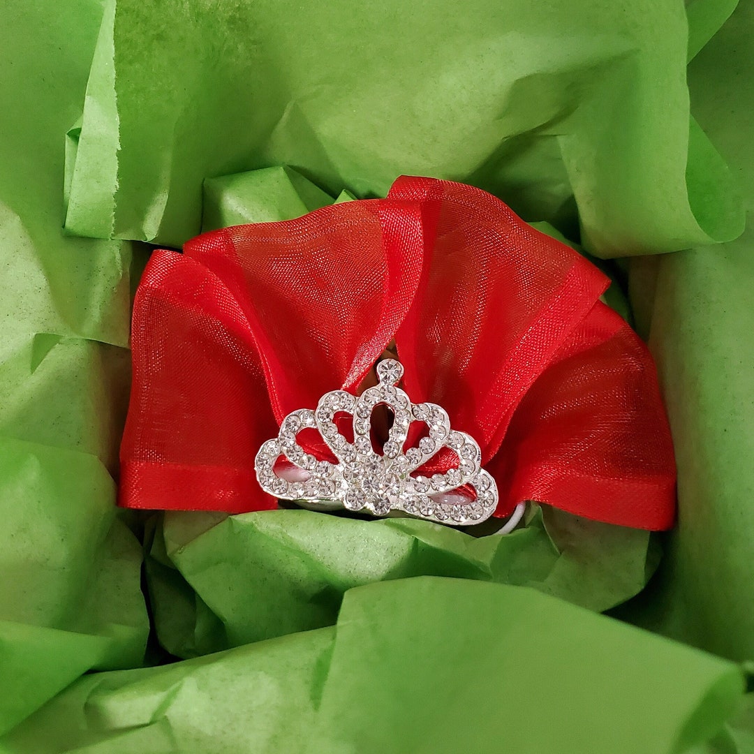 Christmas Bow Tiara for Small Cats Kittens Small Dogs - Etsy