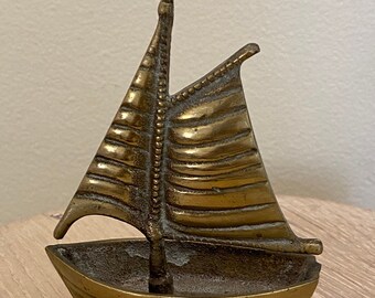 Brass Sail Boats | Etsy