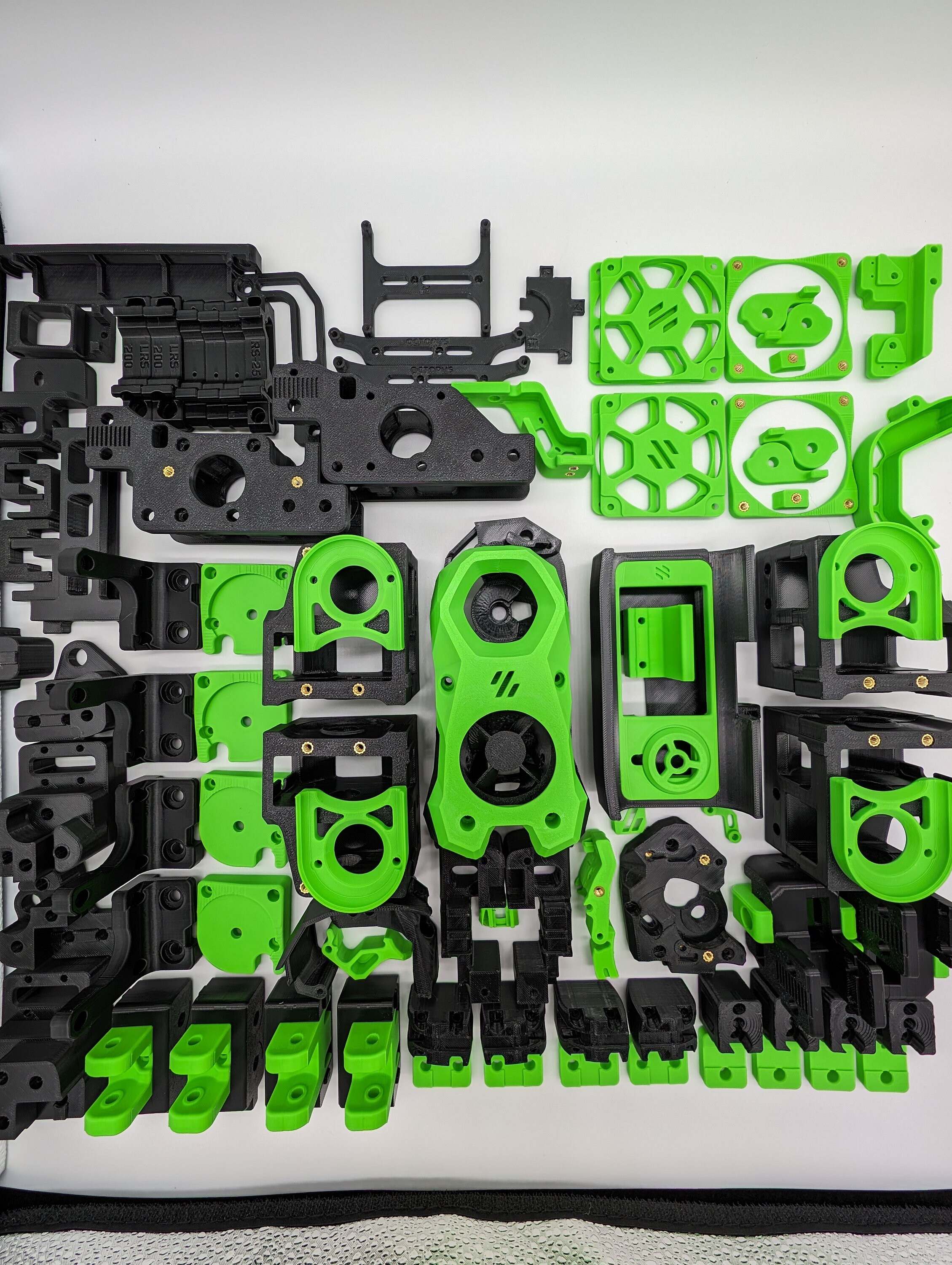 Voron 2.4 R2 ASA Full Printed Parts Kit Stealthburner Multi Color ...