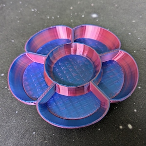 6 Compartment Universal Board Game Tray Organizer Bits Pieces Tokens - Etsy