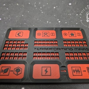Terraforming Mars Player Board Overlays HOT - Etsy