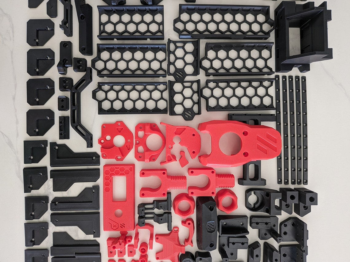 Voron V0.2 ABS FULL Printed Parts Kit Fast Delivery Multi Color ...