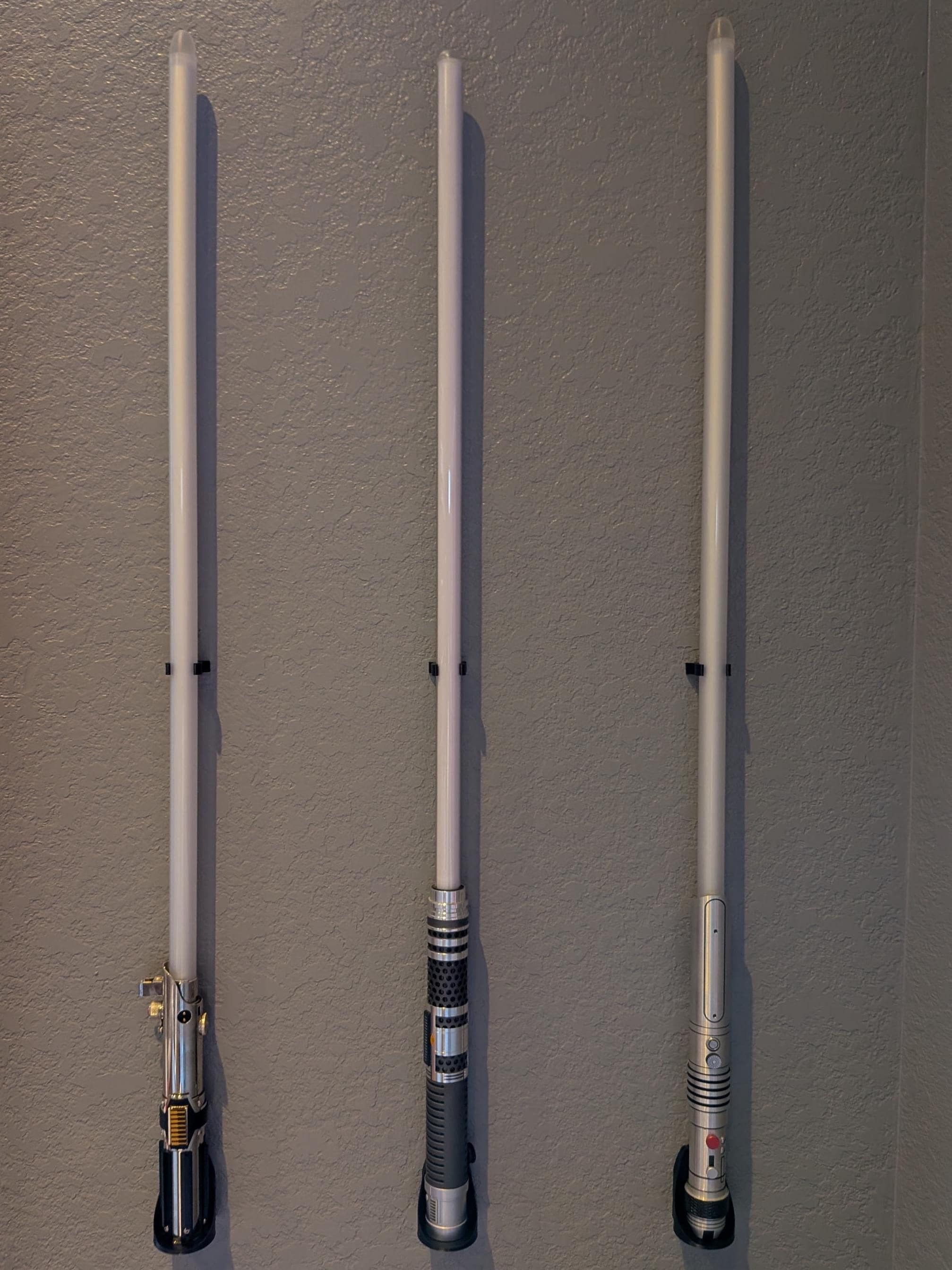 Vertical Lightsaber Wall Mount - Heavy Duty Floating Hanger for ...