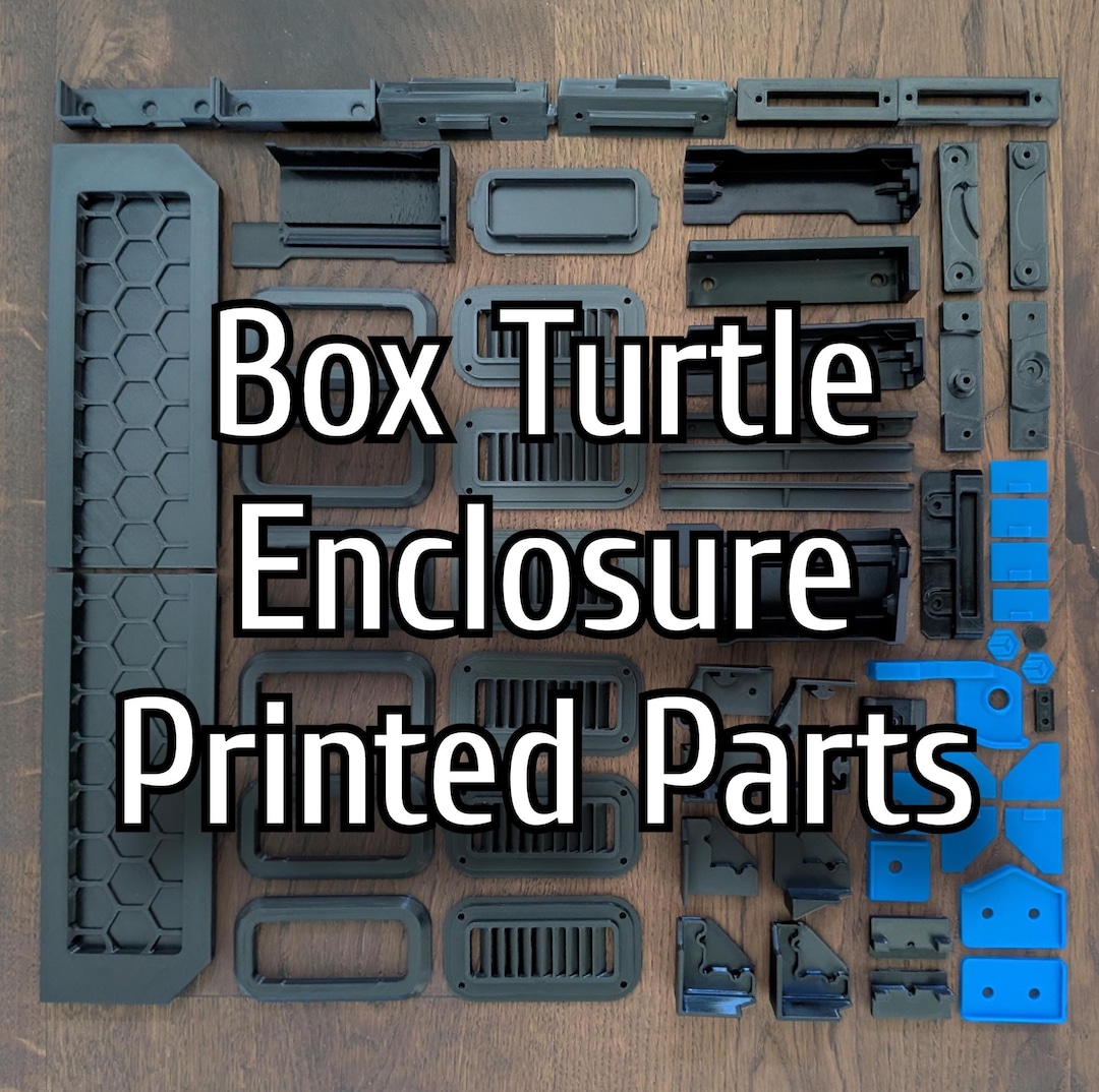 Box Turtle Enclosure Add-on Printed Parts Kit ABS and ASA 3D Multi ...