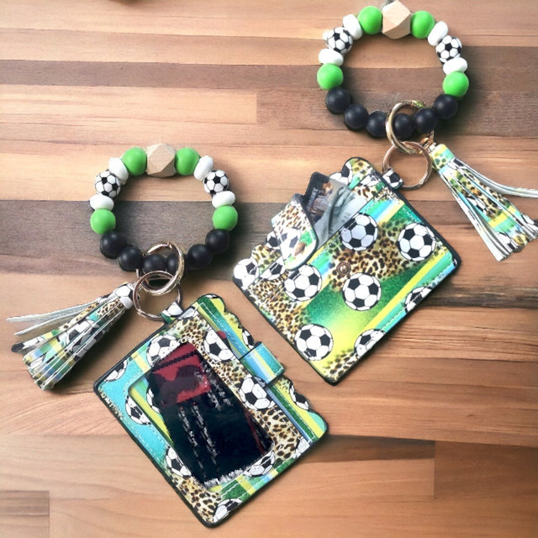 Soccer Wallet With Wristlet and Tassel - Etsy