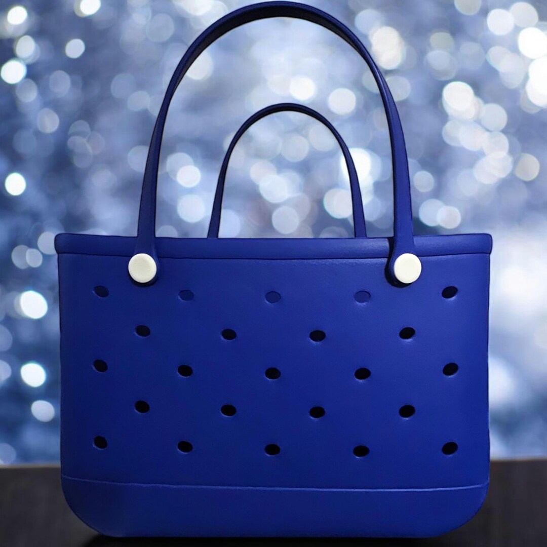 XL Royal Blue Beach Tote Bag - Etsy