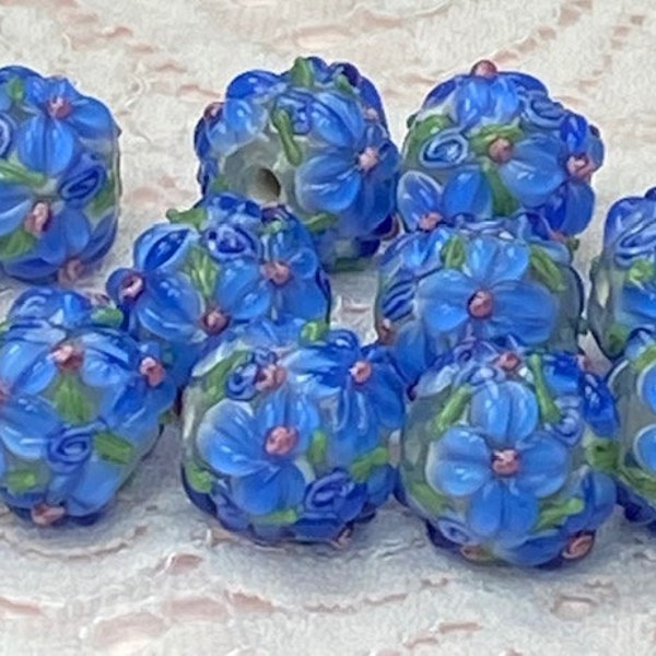 Lamp Work Glass Bead - Etsy