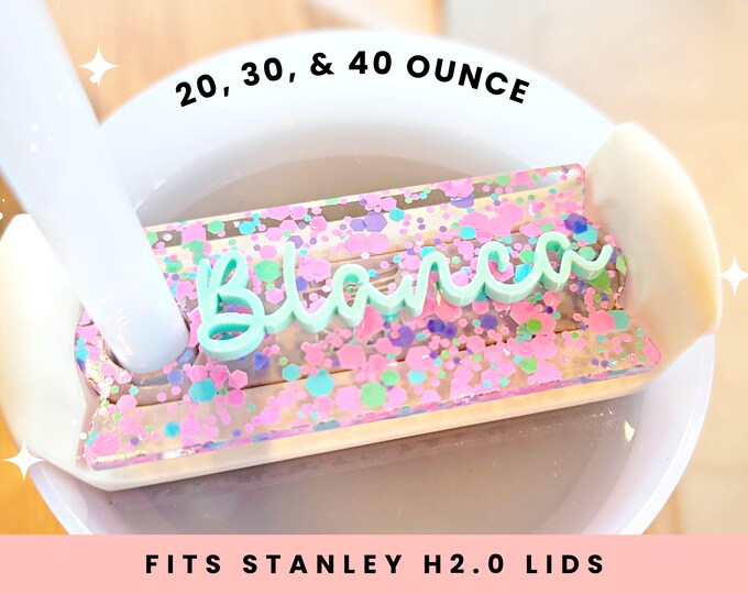 Stanley H2.0 Name Plate 40 Oz, 30 Oz and 20 Oz, Stanley Name Tag ...