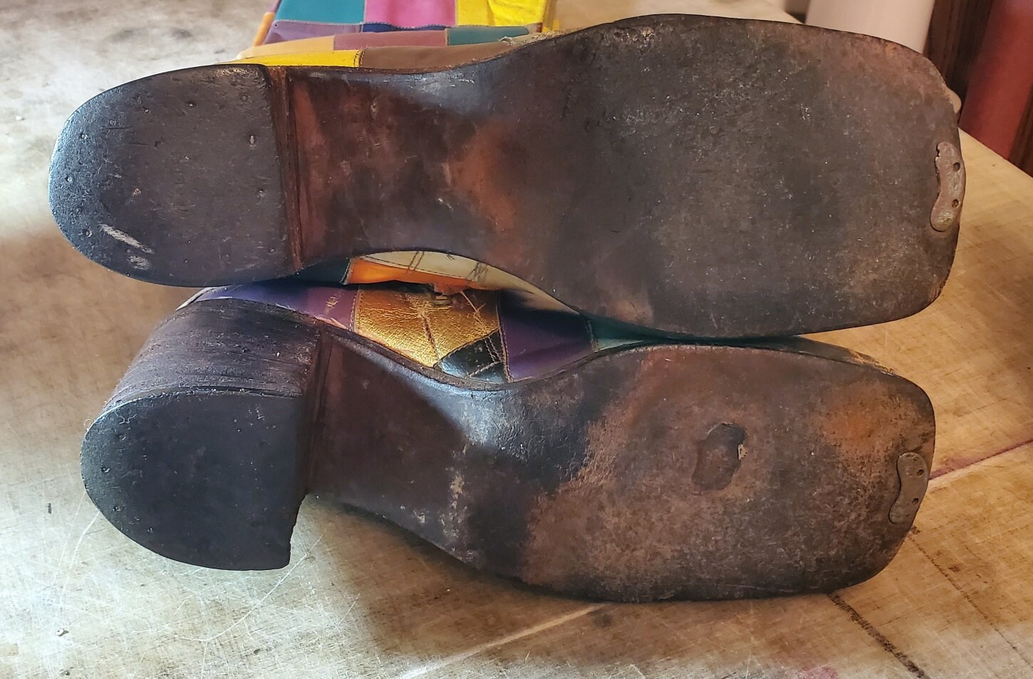 Granny Takes a Trip Custom Patch Boots Made in London - Etsy