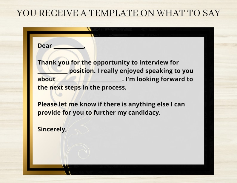 What to Say in Thank You for Interview Email After Interview Followup ...