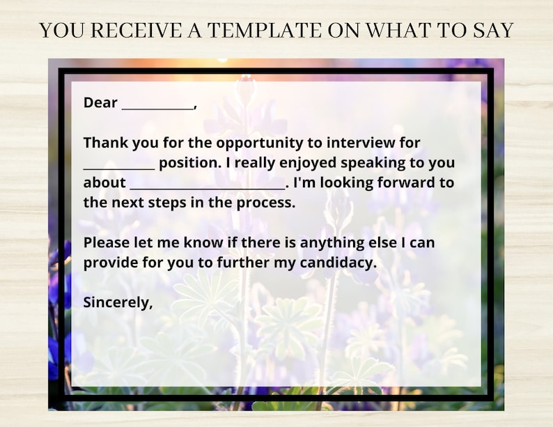 Best Thank You Letter for Job Interview | Digital Card Templates ...