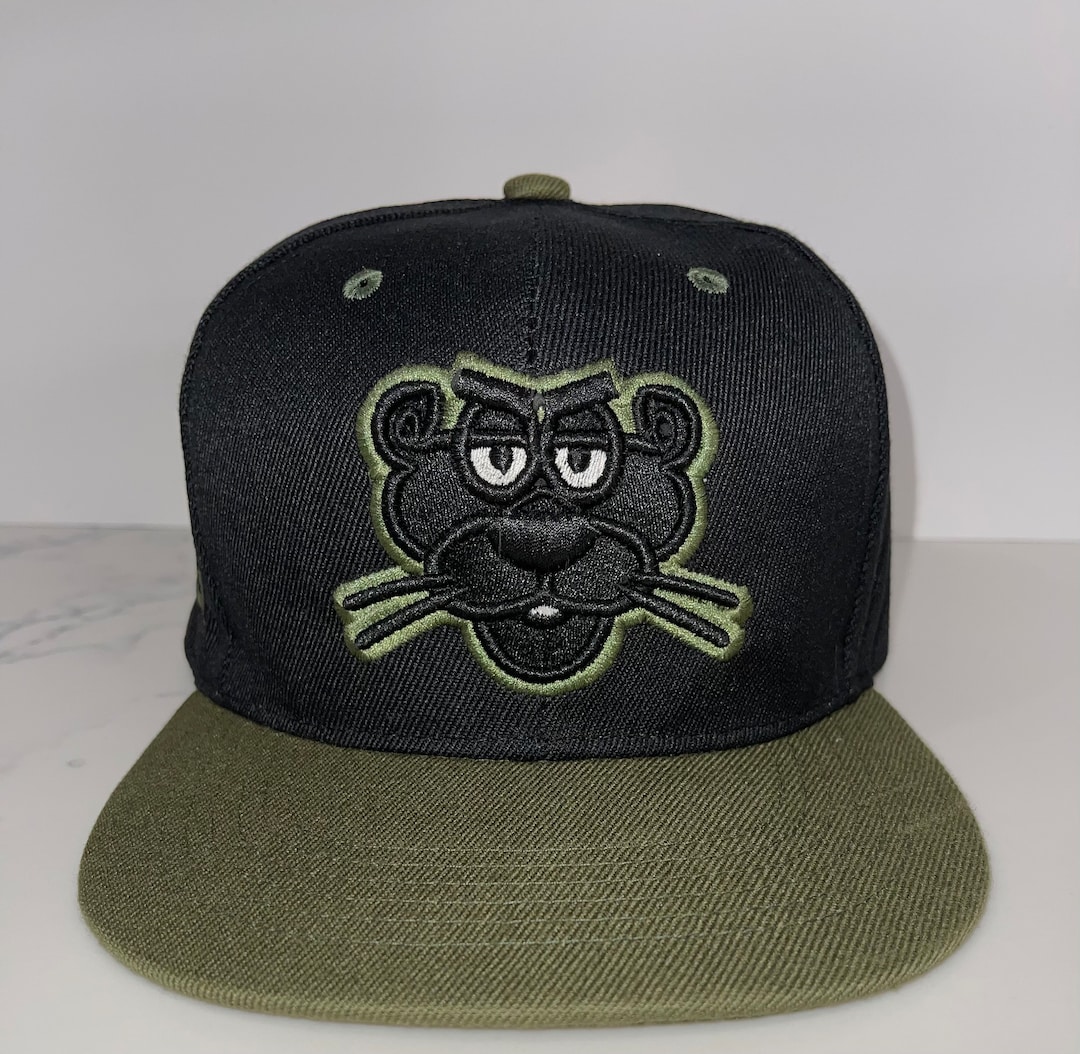 Panther Belico Custom Embroidered Hat Side Logo Black Panther Gift Hats ...