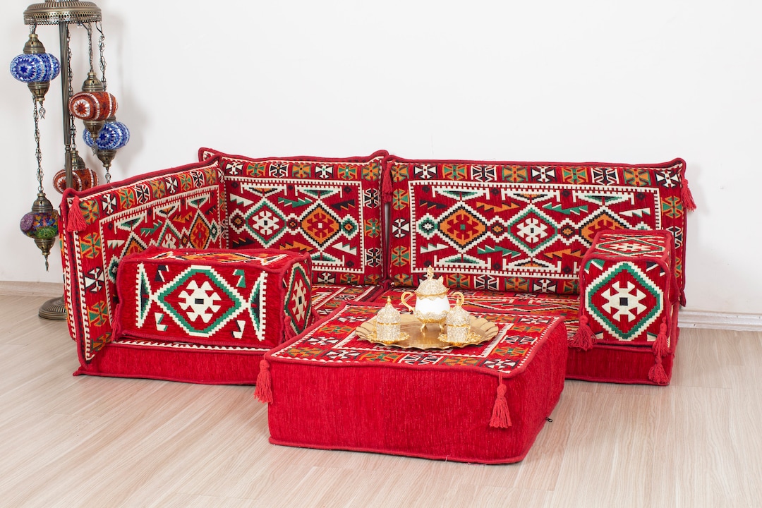 Arabic Majlis Floor Diwan Set Veranda Floor Seat Set - Etsy Australia