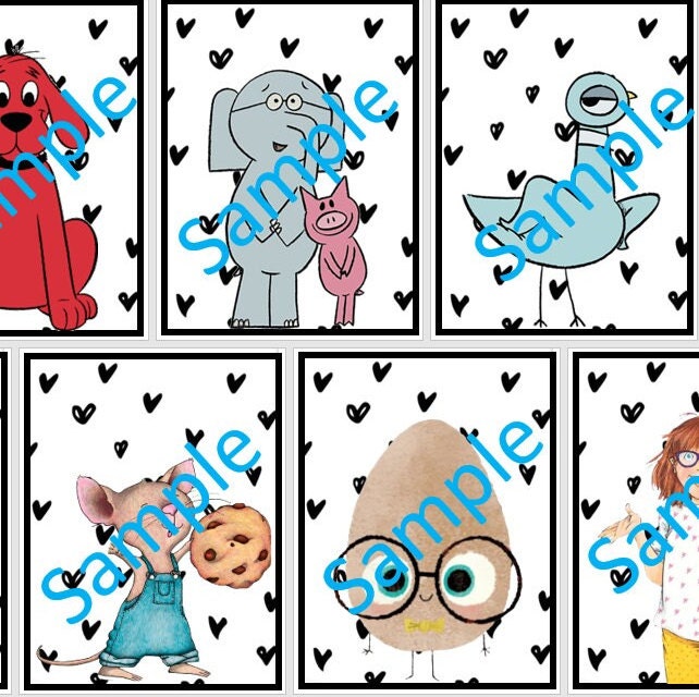 Book Character Posters - Etsy