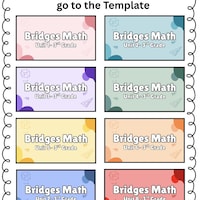 3rd Grade Third Edition, Bridges Number Corner January - Etsy