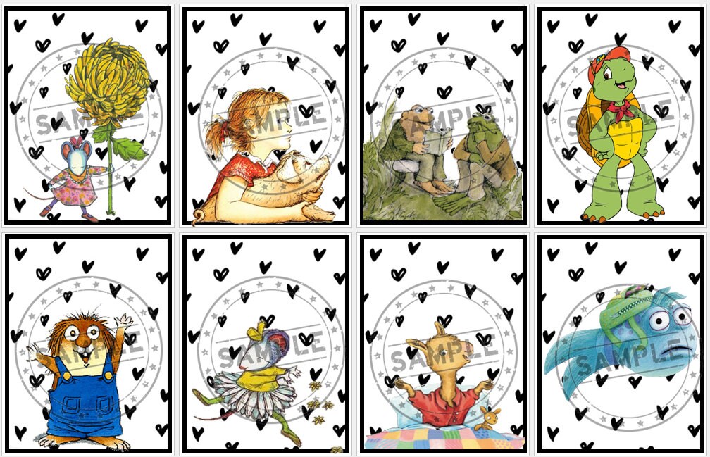 Book Character Posters (40) - Etsy