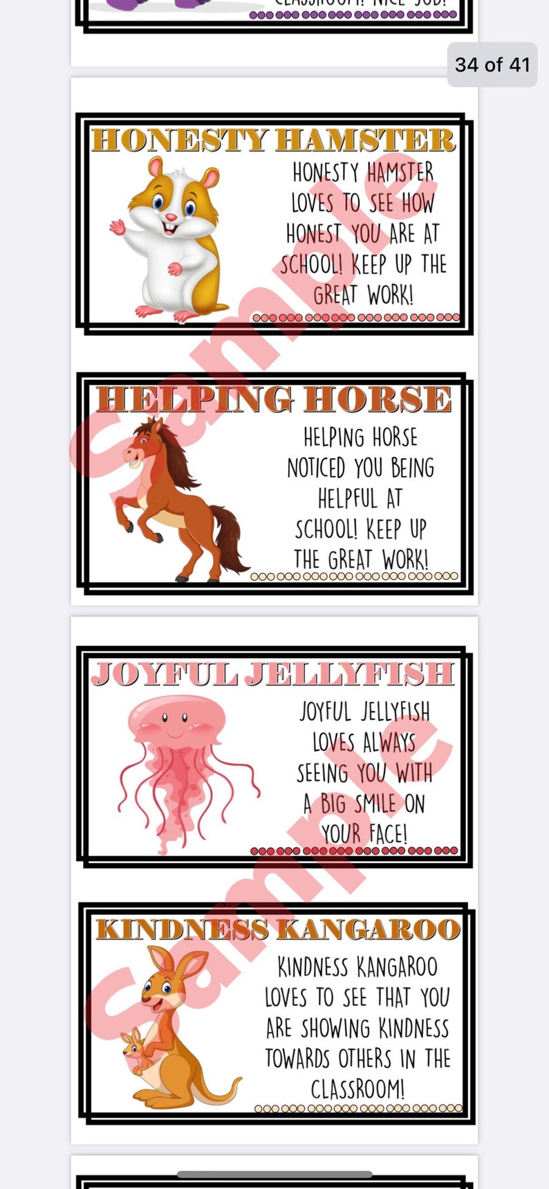 Behavior Buddy Certificates - Etsy