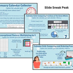 3rd Grade Third Edition, Bridges Number Corner January - Etsy
