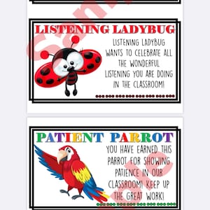 Behavior Buddy Certificates - Etsy