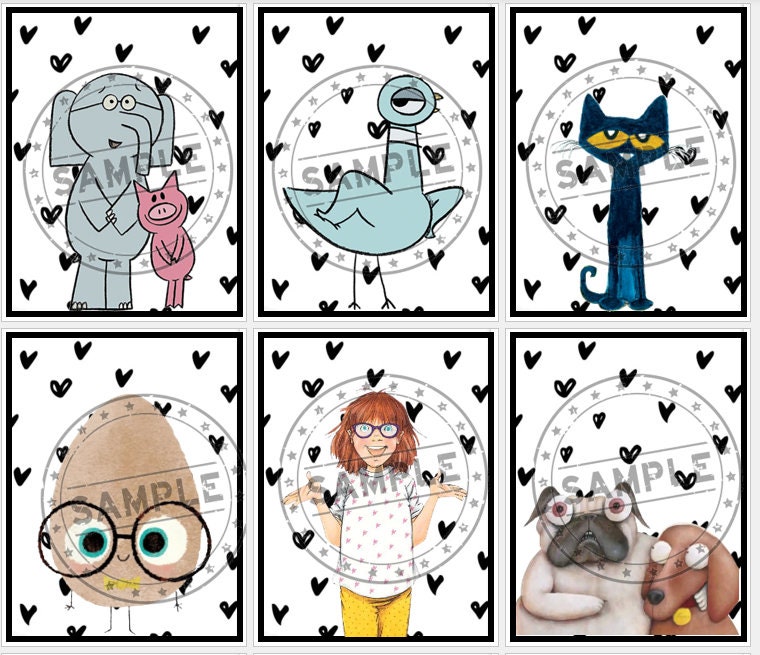 Book Character Posters (40) - Etsy