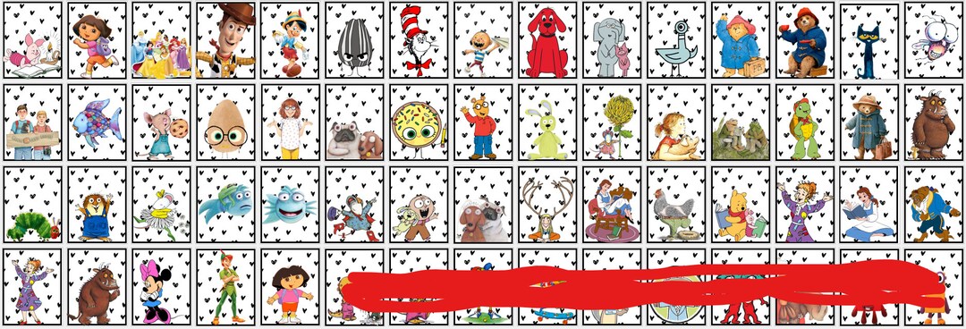 Part 1 of 2 Book Character Posters - Etsy