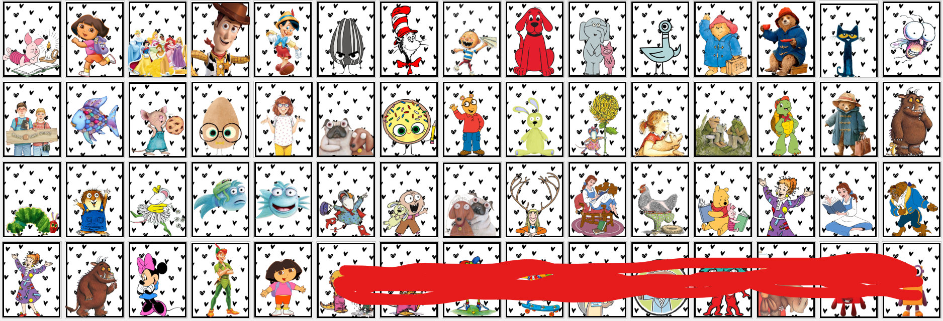 Part 1 of 2 Book Character Posters - Etsy