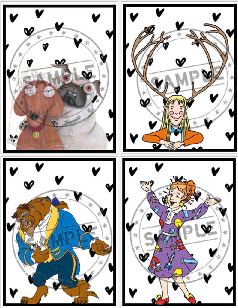 Book Character Posters (40) - Etsy