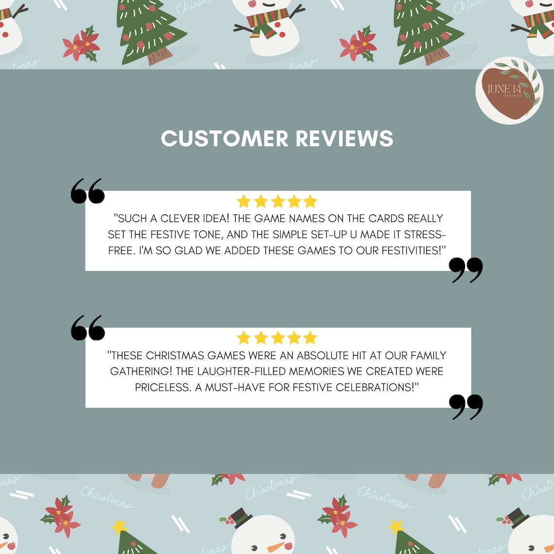 Festive Fun Pack Christmas Games Printable, Family Christmas Games ...