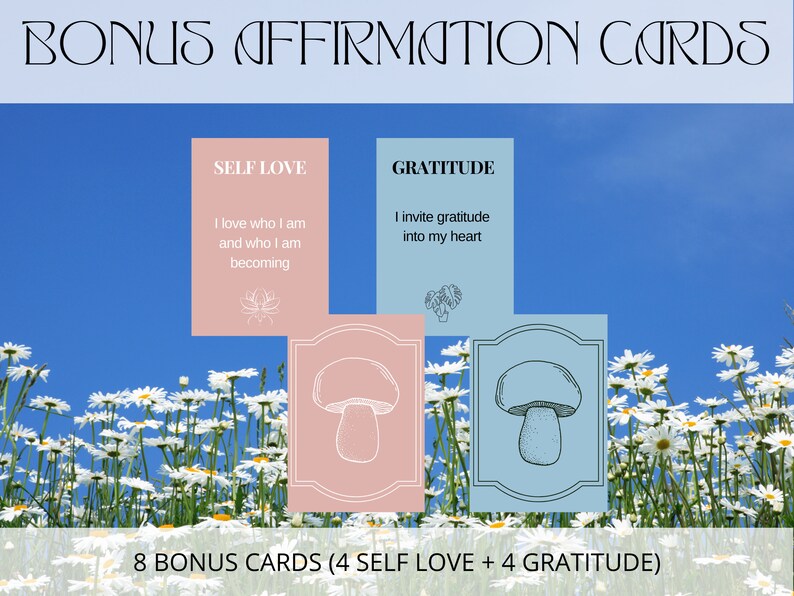 Affirmation Cards Printable, Digital Affirmations, Affirmation Deck ...
