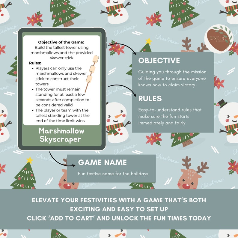 Festive Fun Pack Christmas Games Printable, Family Christmas Games ...