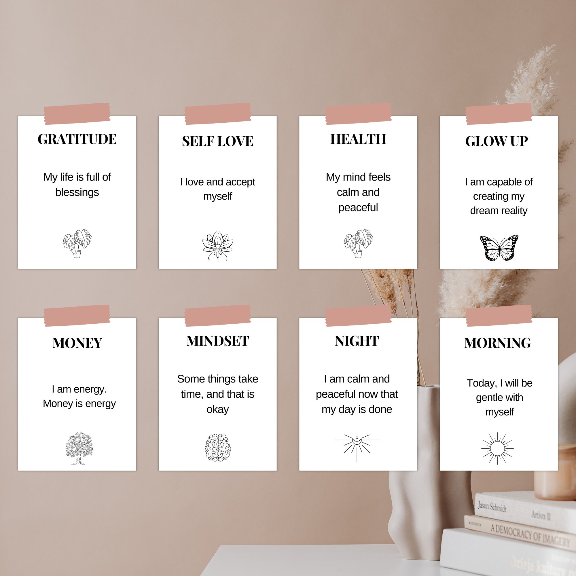 Affirmation Cards Printable | Digital Download Affirmation Deck ...