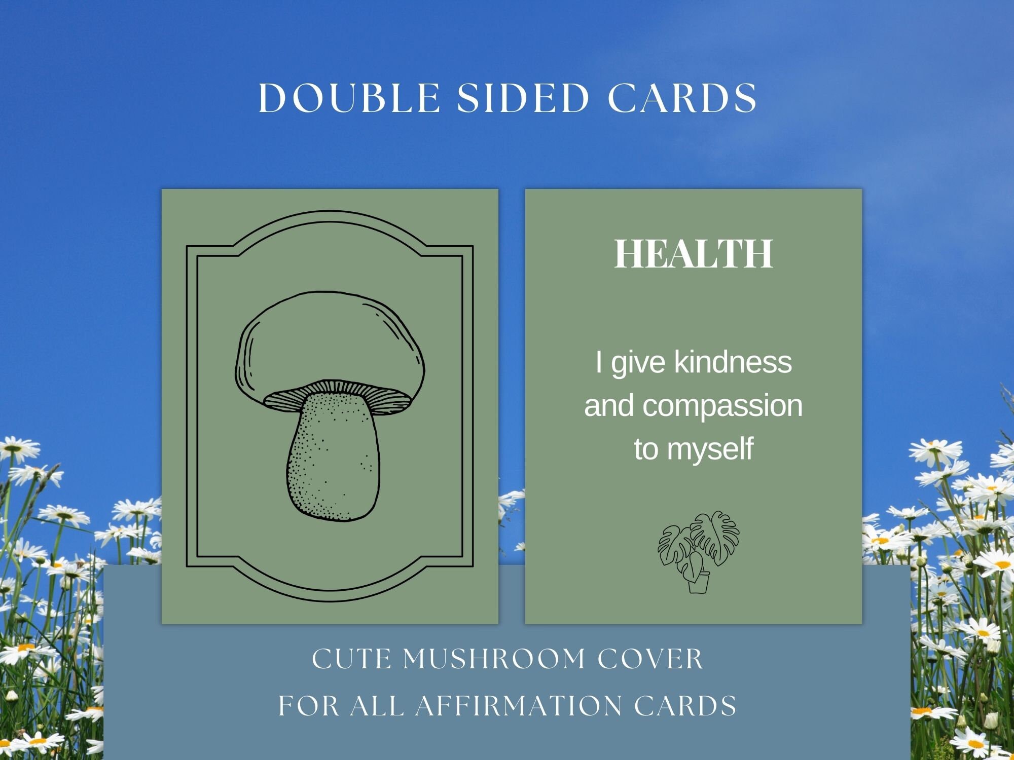 Affirmation Cards Printable Digital Download Affirmation Deck