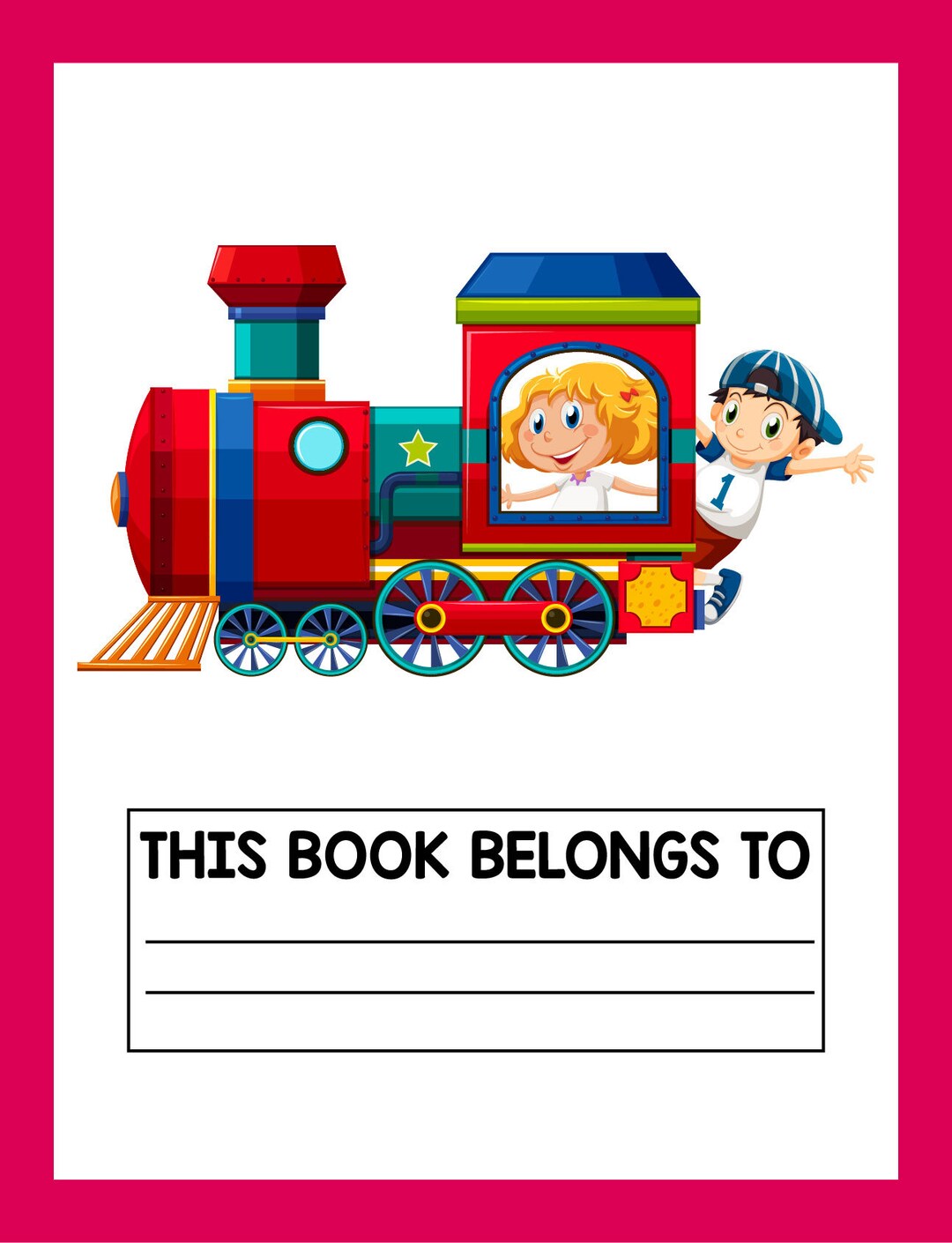 26 Train Color Page Digital Content. - Etsy